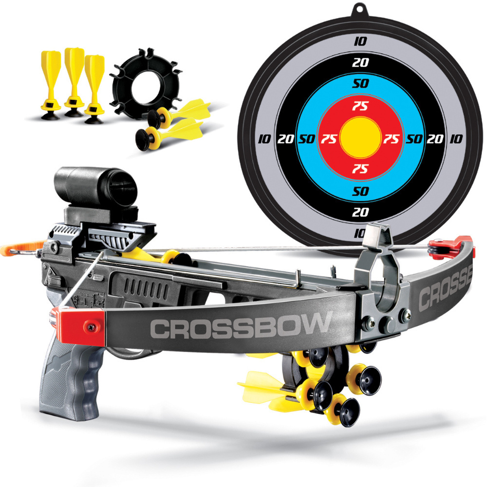 Duzy zestaw dla małego wojownika bezpieczna kusza z tarczą ⚡ | Zabawki ...