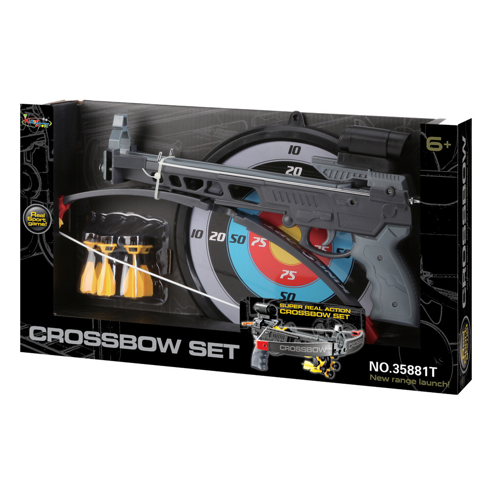 Duzy zestaw dla małego wojownika bezpieczna kusza z tarczą ⚡ | Zabawki ...